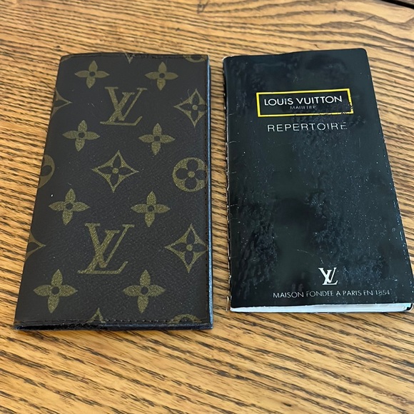 Louis Vuitton | Bags | Louis Vuitton Monogram Address Book Cover And ...